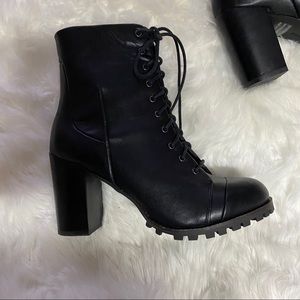 Report | Shoes | Brand New Report Lace Up Heeled Boots | Poshmark